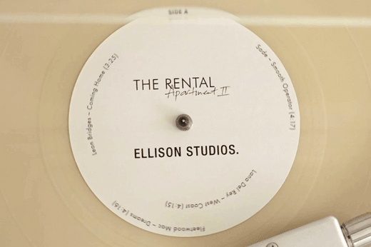 THE RENTAL / APARTMENT II VINYL – ELLISON STUDIOS.