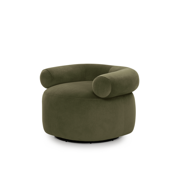 Huggy Swivel Armchairs | ELLISON STUDIOS.