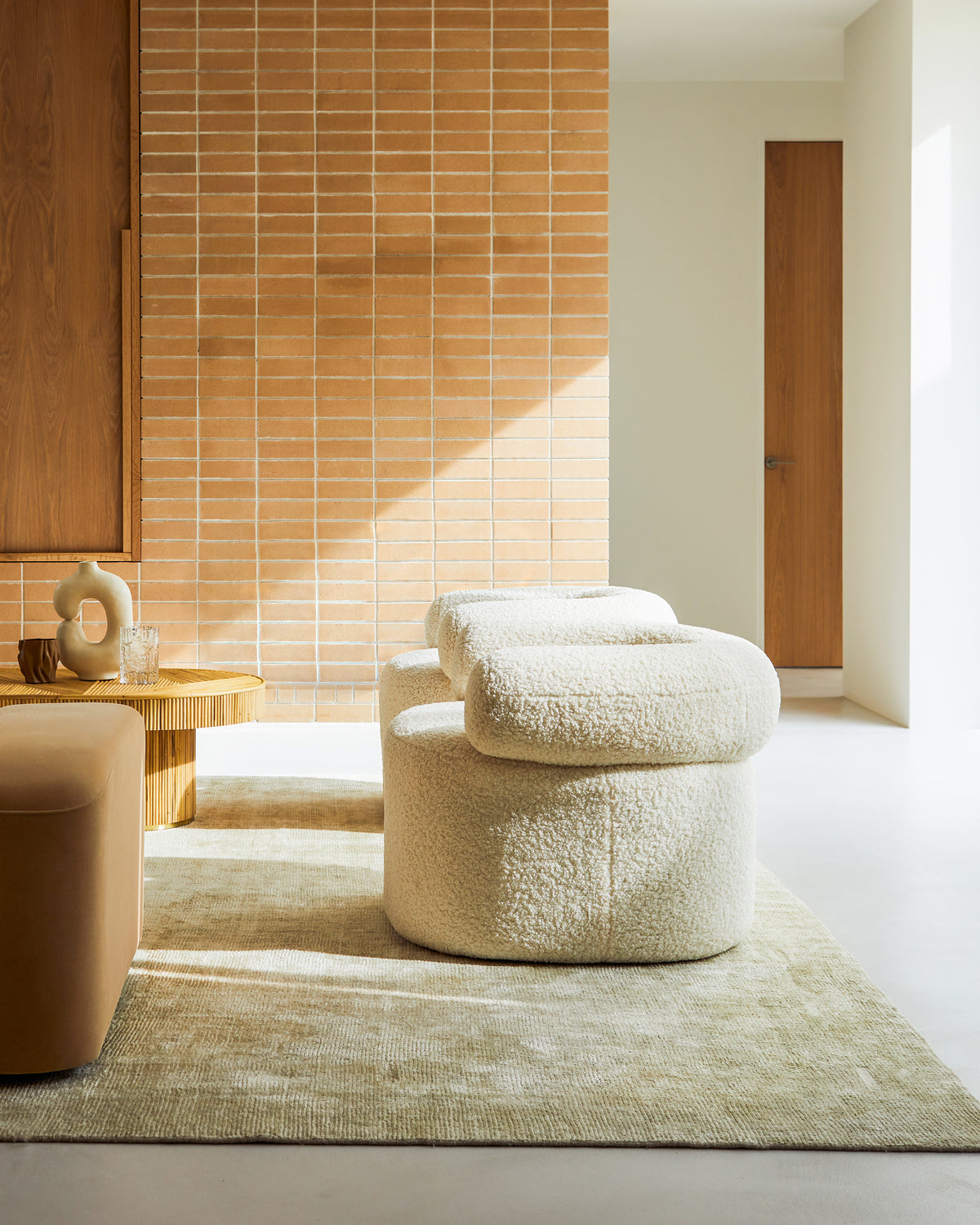 Huggy Swivel Armchairs | ELLISON STUDIOS.